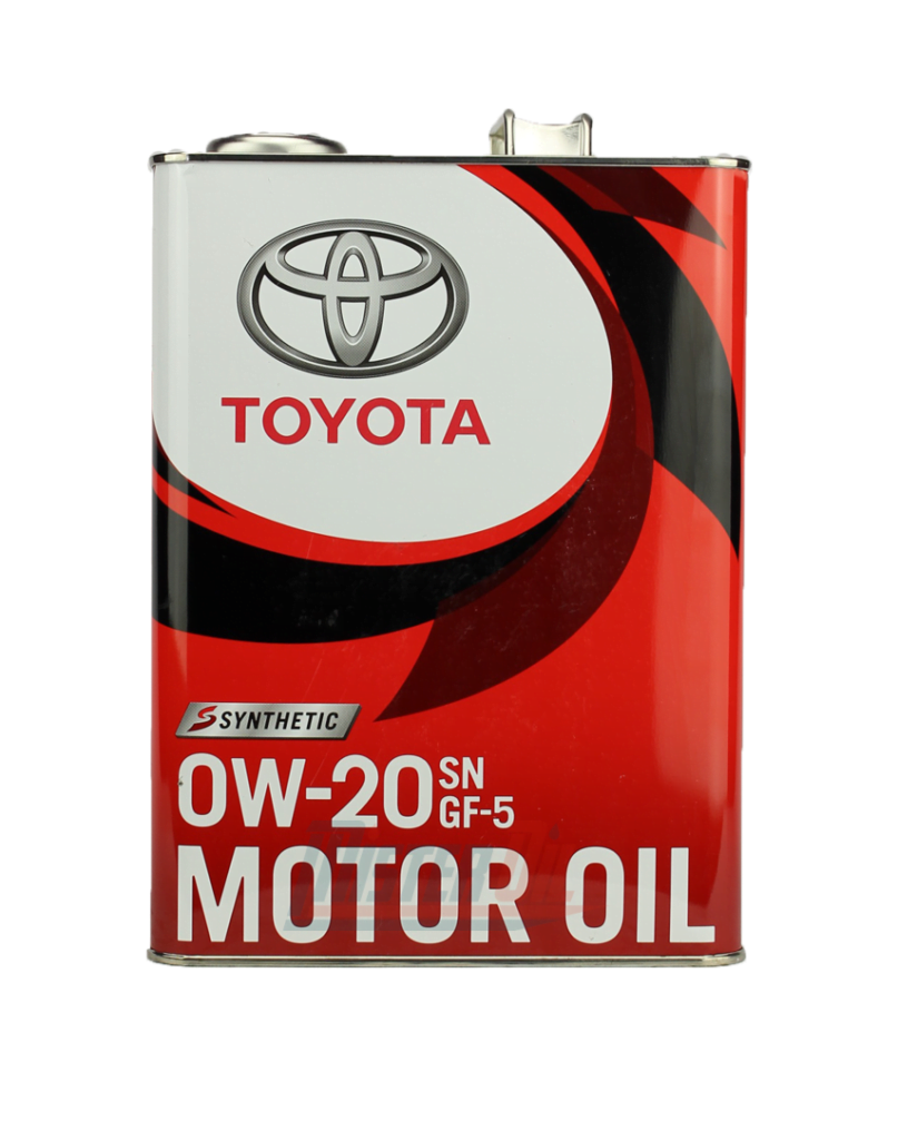 TOYOTA Motor Oil SN/CF 0W-20 4L | Auto Parts Store